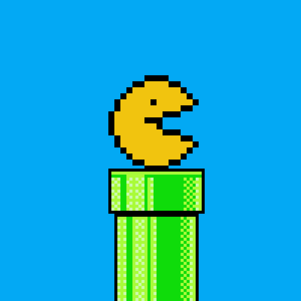 Pixilart - Mario PacMan by Nawrotkiewicz