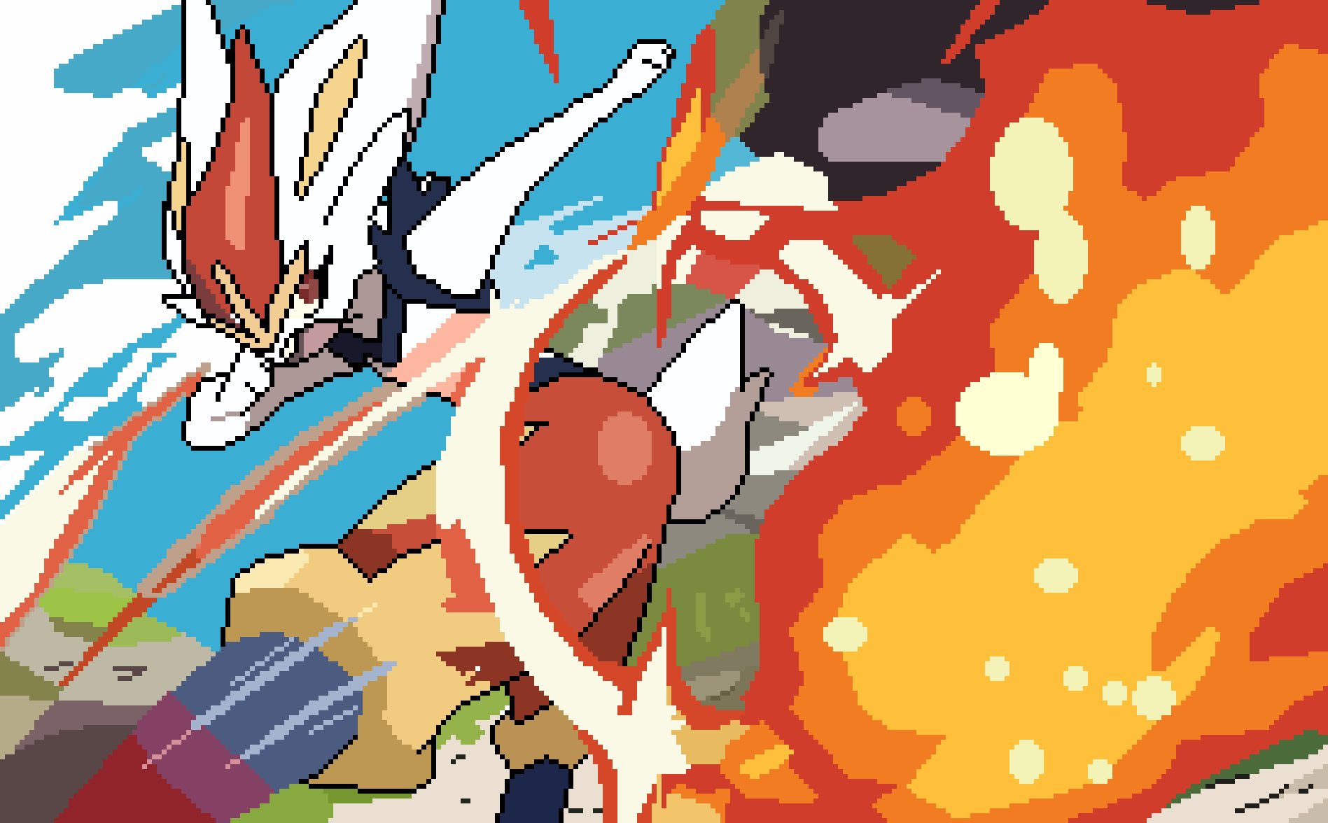 Pixilart - Cinderace by ShinyLopunny