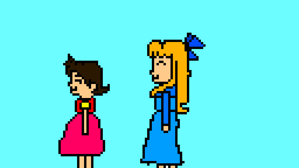 Pixilart - Be Nostalgic (Heidi and Clara) by EmirSparrow