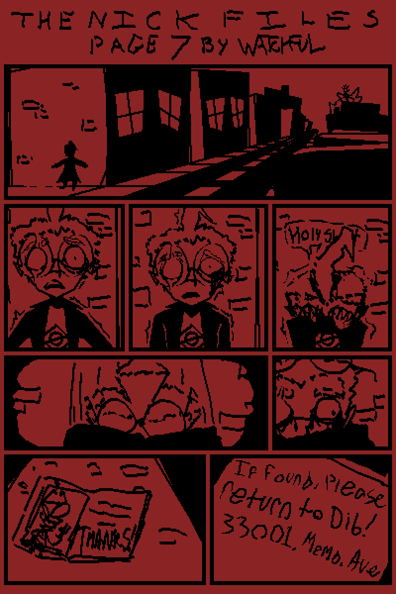 Pixilart - The Nick Files, Page 7 by WatchfulEye