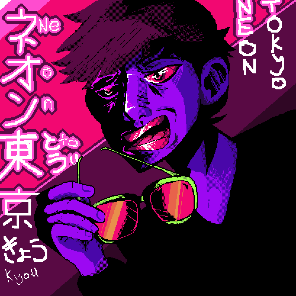 Pixilart - Neon Tokyo by NuminousPixel
