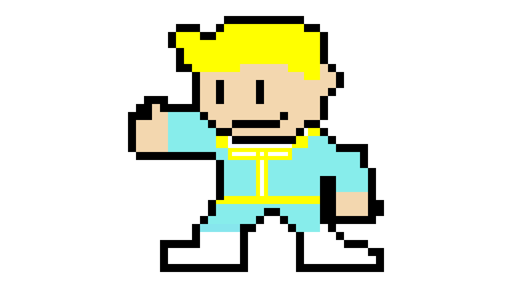 Editing Vault Boy - Free online pixel art drawing tool - Pixilart