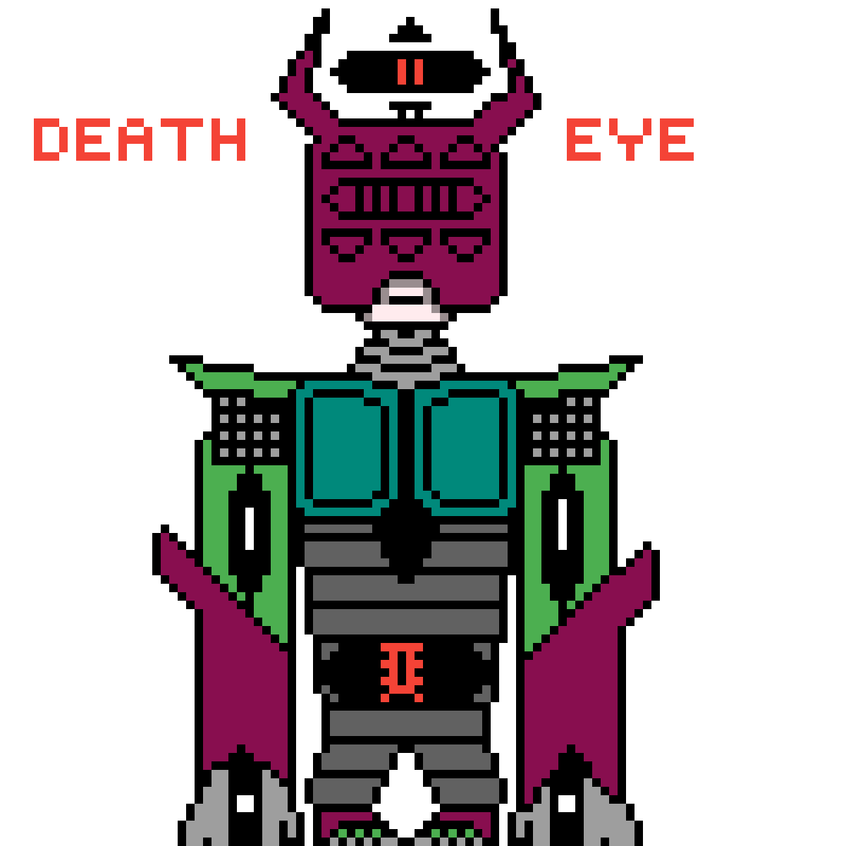 Pixilart - death eye by nekomuratsuki