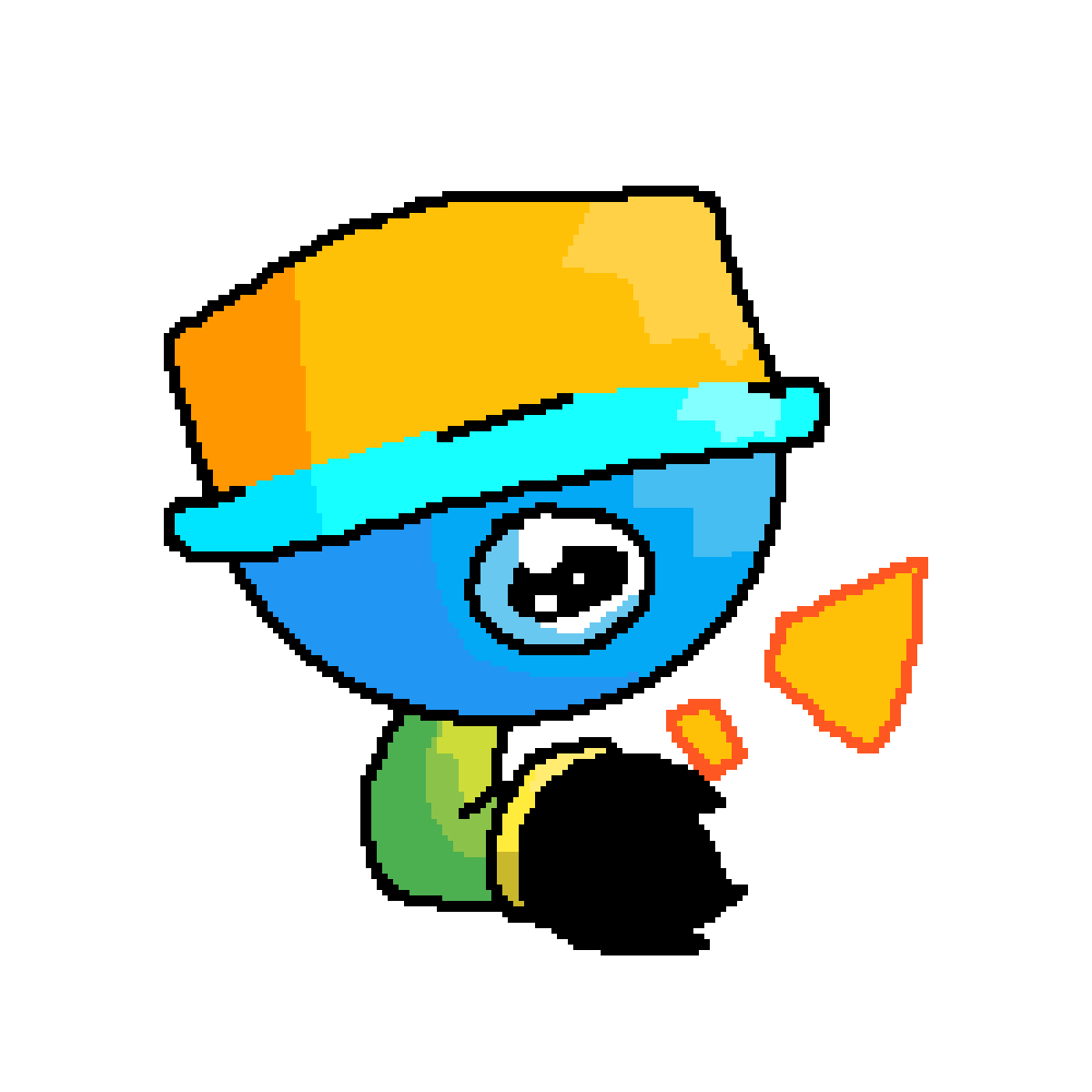 Pixilart - Broom man by LynnTheFox2022