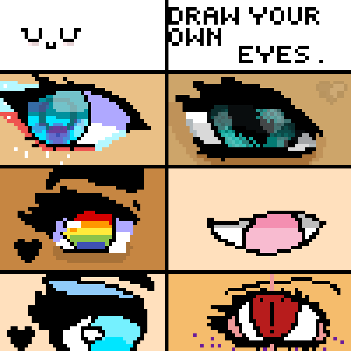Editing 3 eYe - Free online pixel art drawing tool - Pixilart