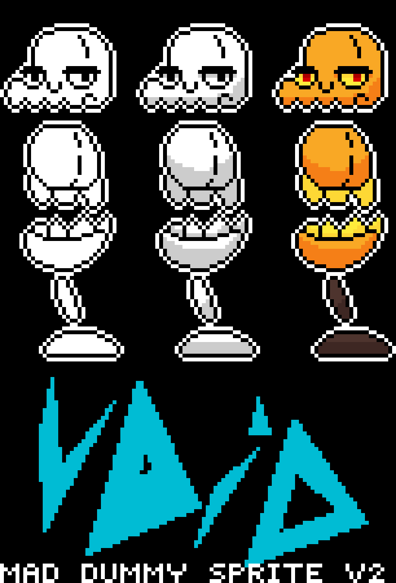 Pixilart - Custom Mad Dummy Sprite v2 by VessReal