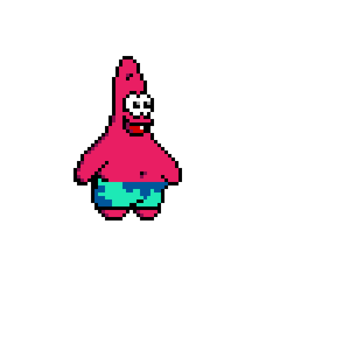 Pixilart - Patrick Star by 49ers