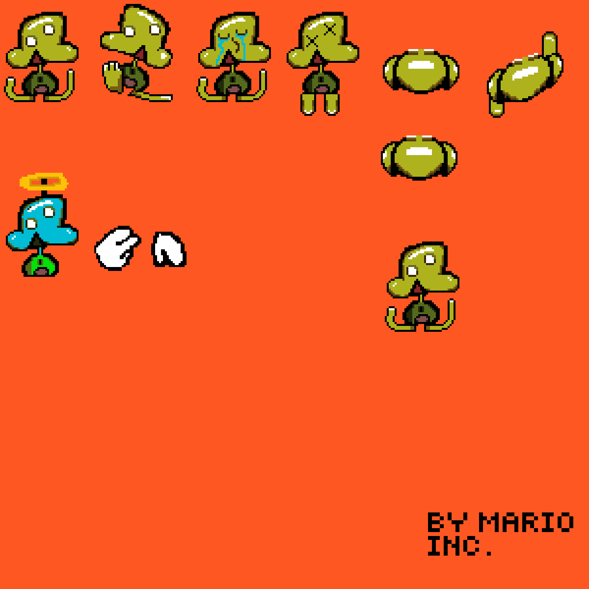Pixilart - Dave Sprite Sheet WIP by The-Mario-Guy