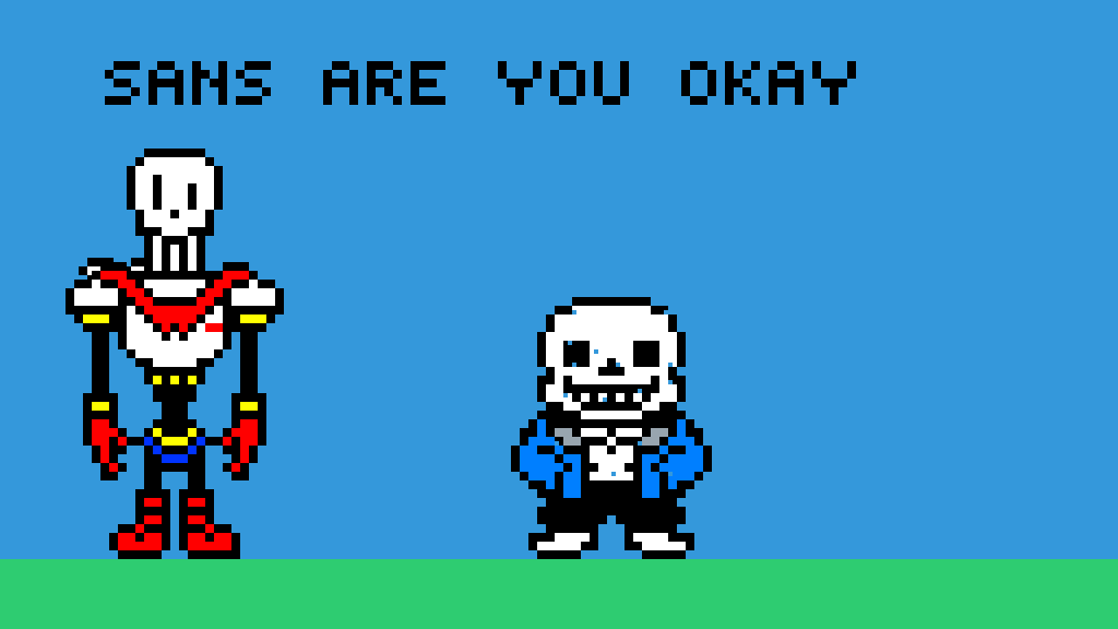 Pixilart - horror undertale by Beast-human