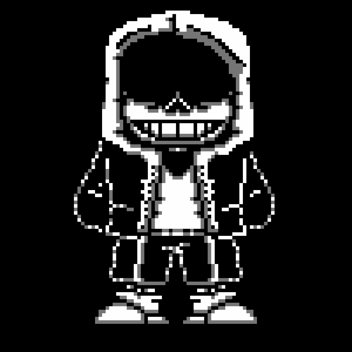 Pixilart - fail sans P1 by Glitched-artist
