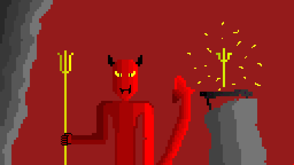 Pixilart - Red Devil by BlakeK173