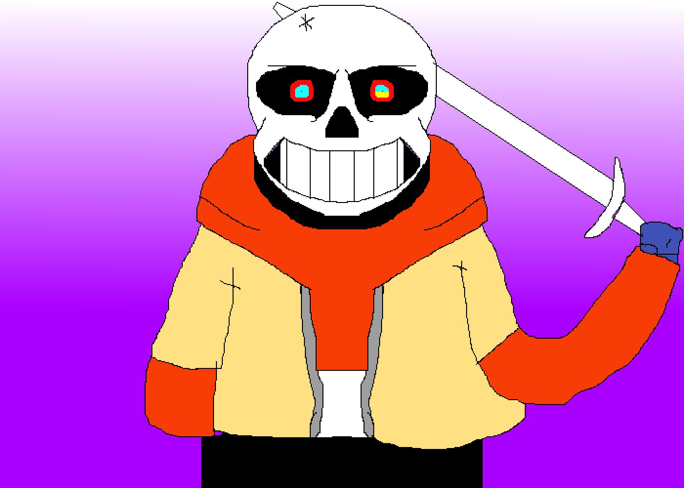 Pixilart - Dusttrust Sans by Insane-Artist
