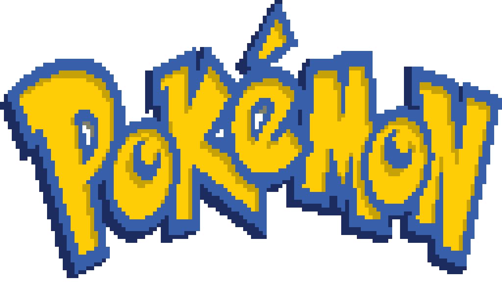 Pixilart - Pokemon Logo by Sacander