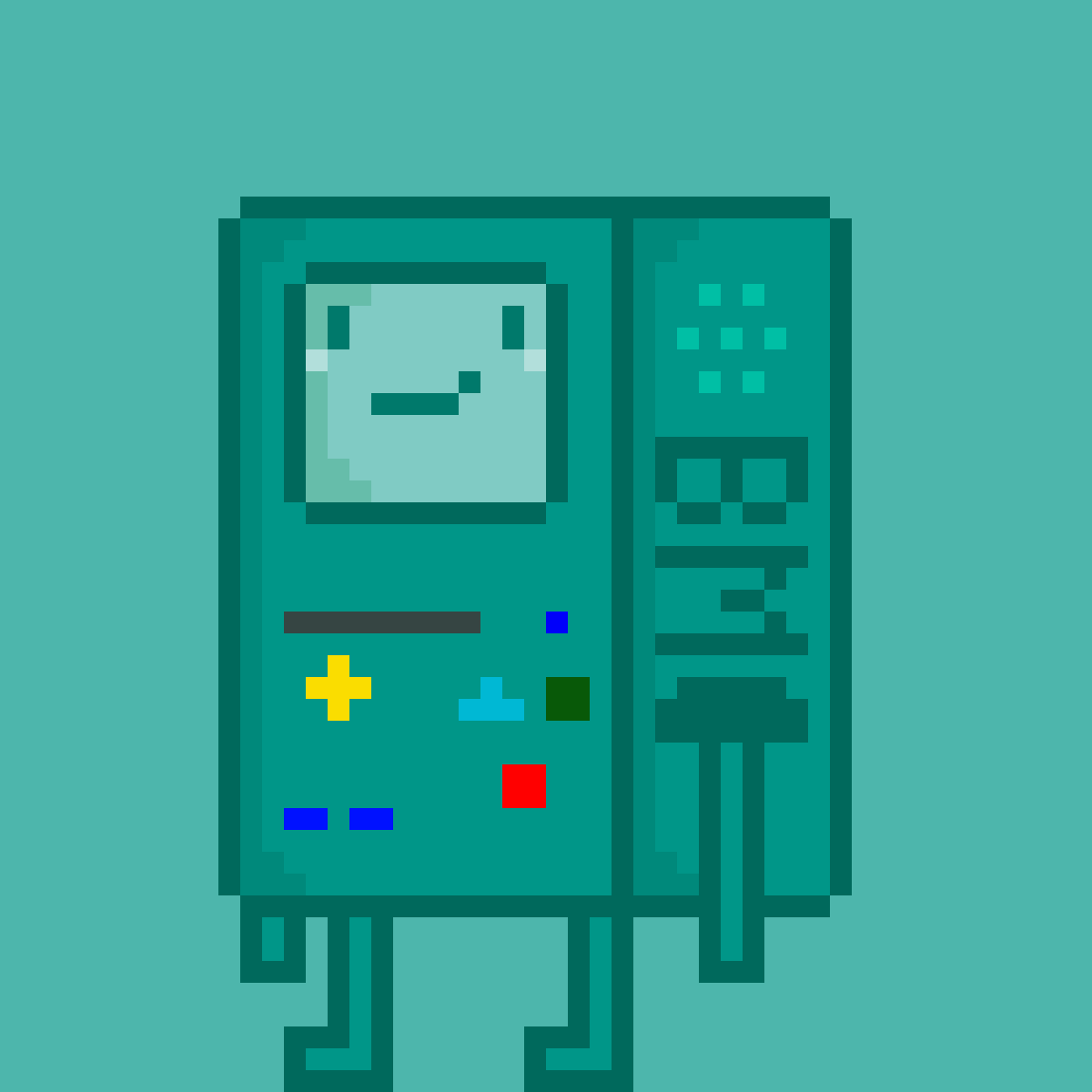Pixilart - Pixel BMO by crystalAhmed