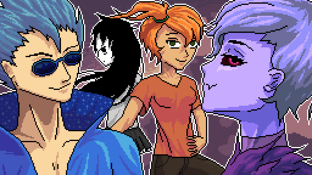 Pixilart - BlueMask's Most Popular OCs (Header Image) by Fleja
