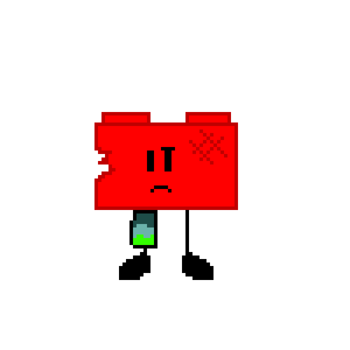 Pixilart - Lego brick sprite by BFBfanTomato