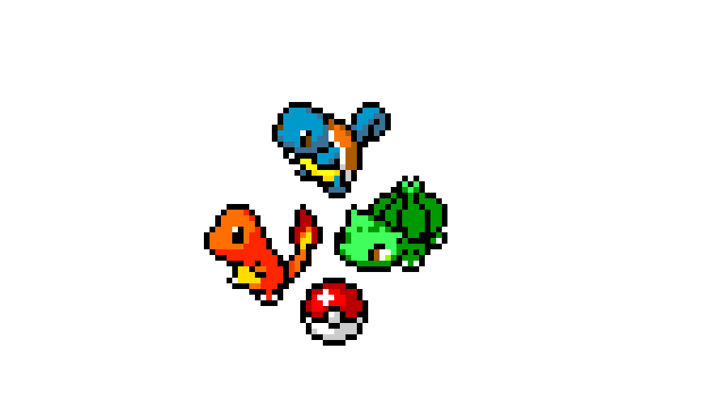 Editing pokemon - Free online pixel art drawing tool - Pixilart