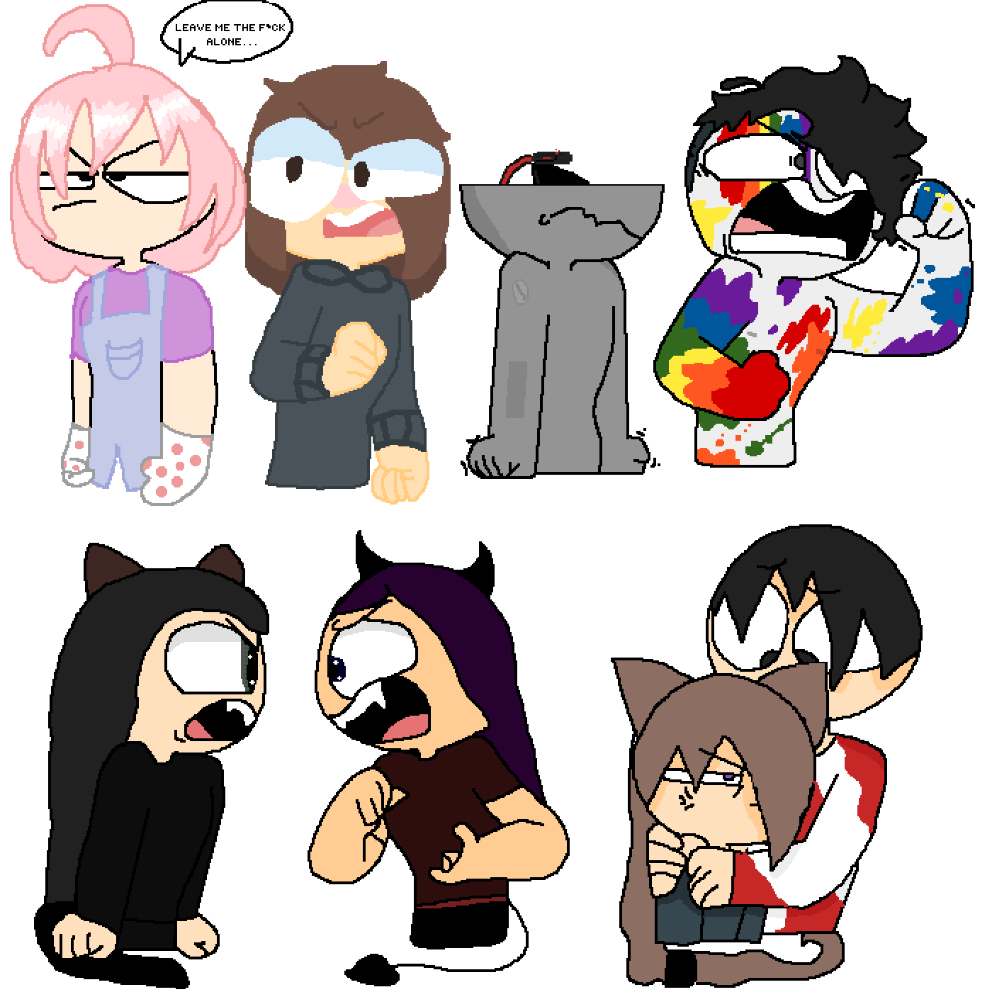 Editing Anger - Free online pixel art drawing tool - Pixilart