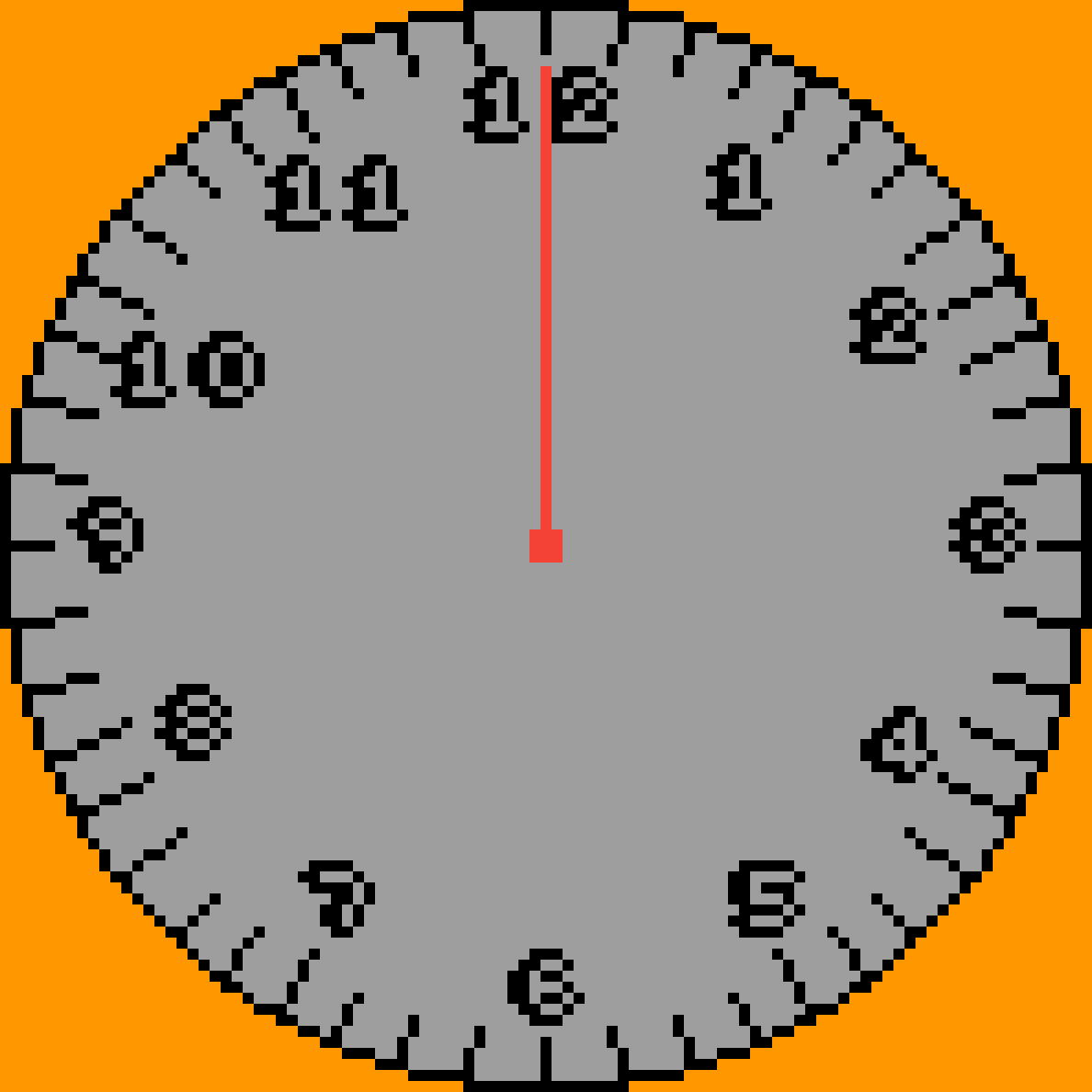Pixilart Clock 2 By Camodogaming Pixilart Clock 2 By Camodogaming