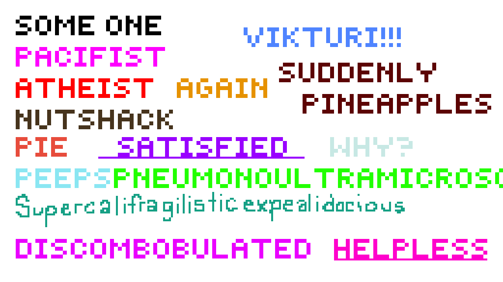 Editing Add a Word - Collab - Free online pixel art drawing tool - Pixilart