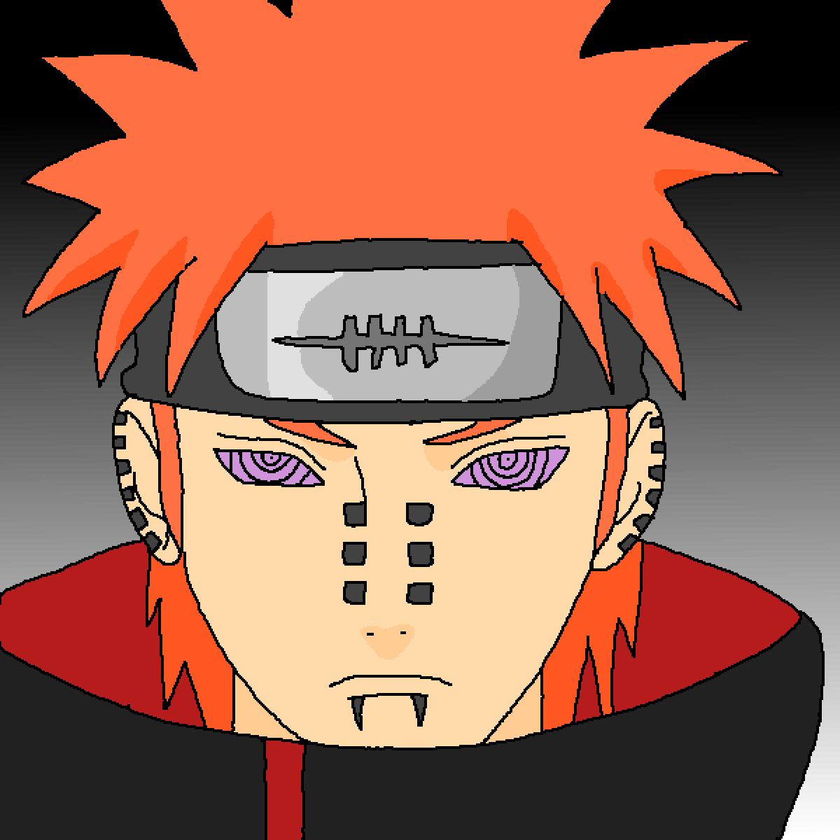 Pixilart Pain Negato Uzumaki by Been Gone