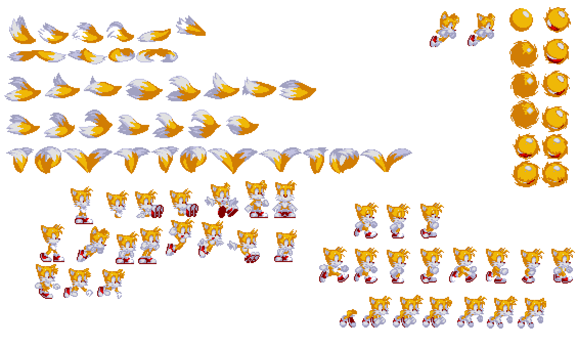 Pixilart - tails renewed wip by ink-man