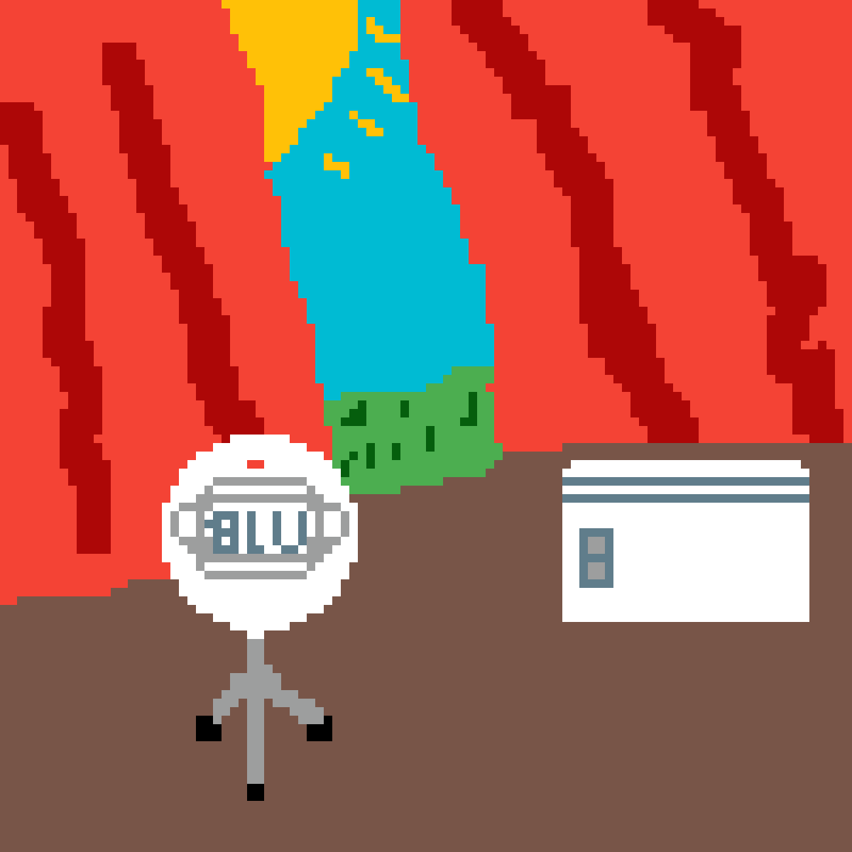 Pixilart - MIC EXPLOSION by Pumpkinbros