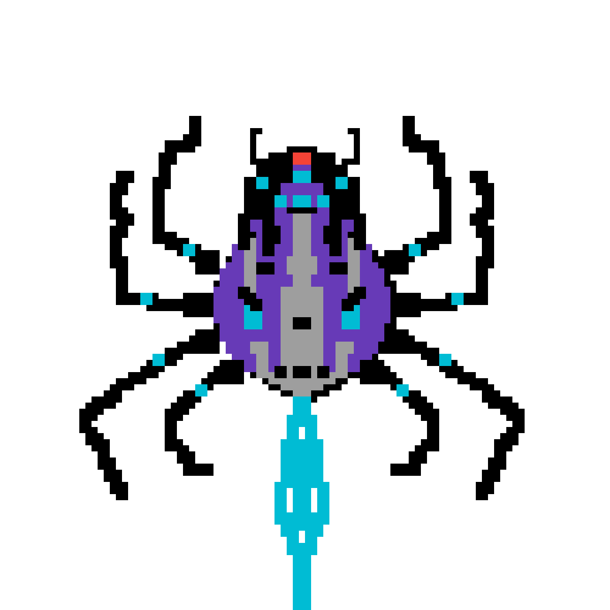 Pixilart - spider by Anonymous