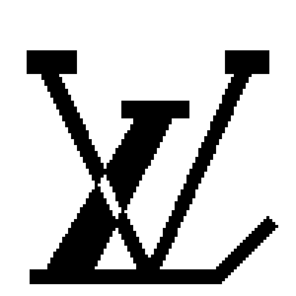 Editing Louis Vuitton logo - Free online pixel art drawing tool - Pixilart