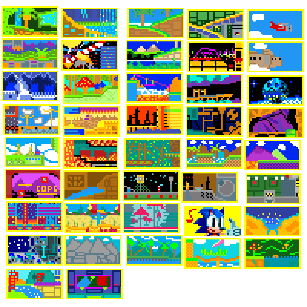 Pixilart - mini scenery by ASHLEY-OMG