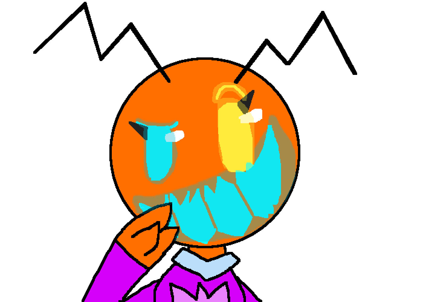 Pixilart - Zarx by CursedExBF