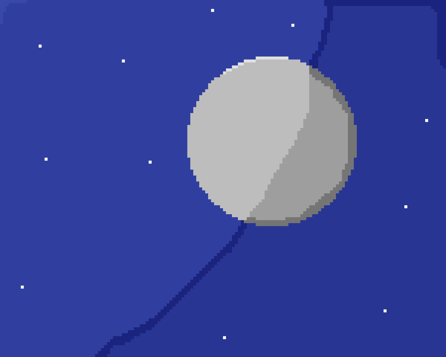 Editing starry night - Free online pixel art drawing tool - Pixilart