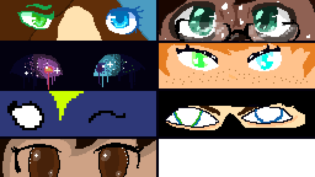 Pixilart - EYESHOT COLLAB by RlyNotAnonPink