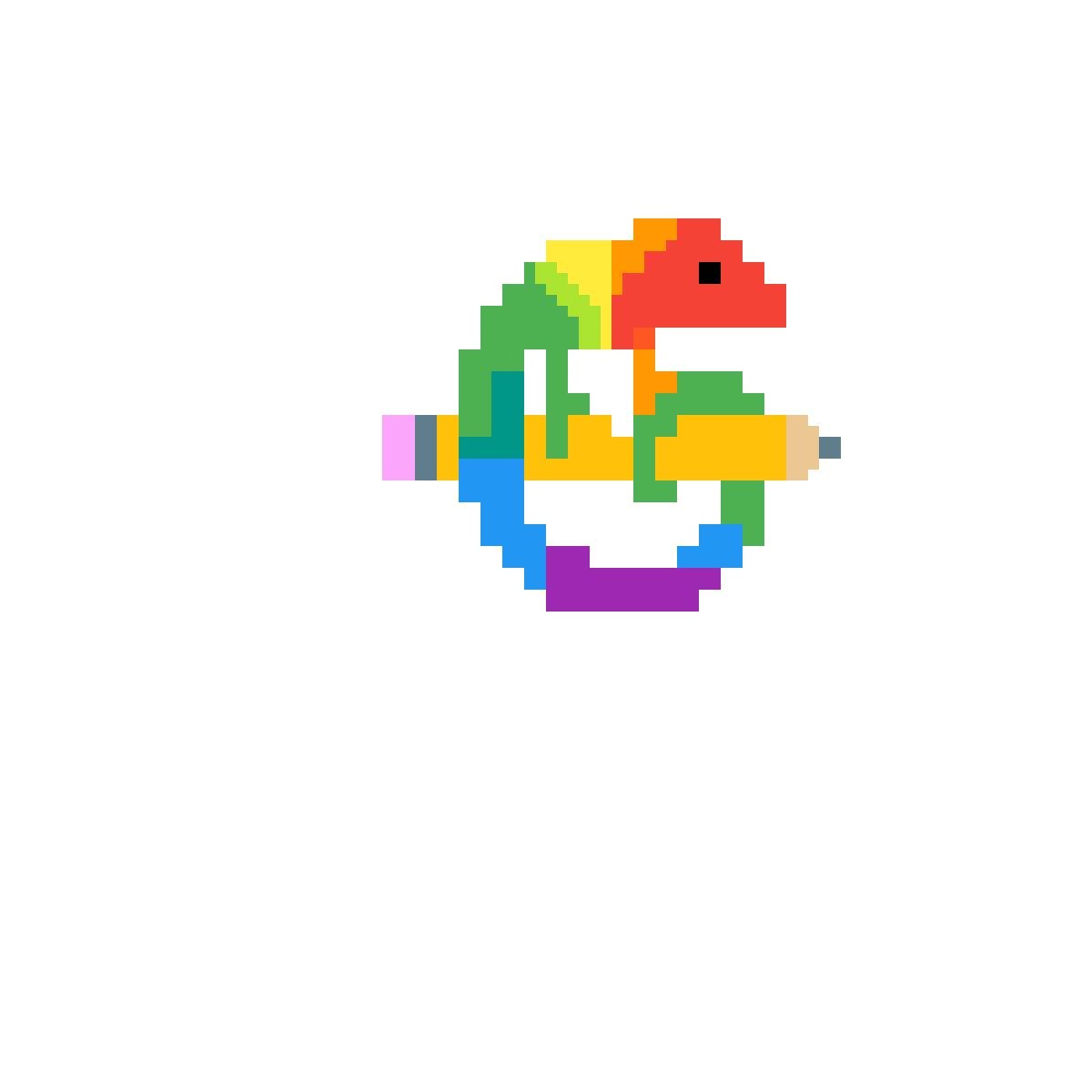 Editing Cute lizard - Free online pixel art drawing tool - Pixilart