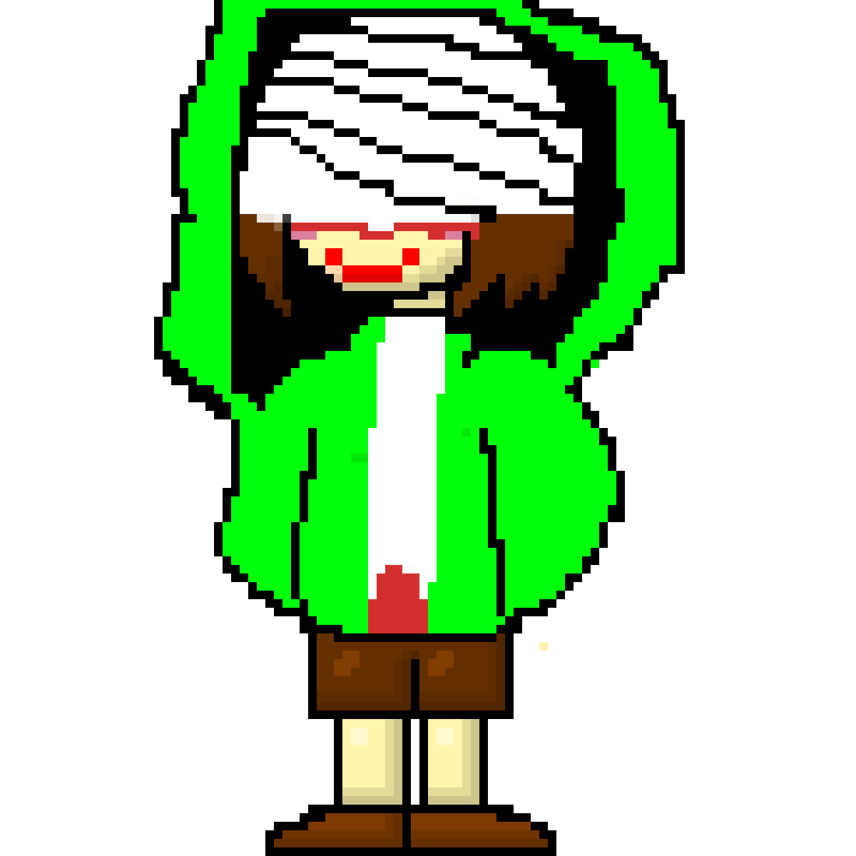 Editing horrorshift chara - Free online pixel art drawing tool - Pixilart