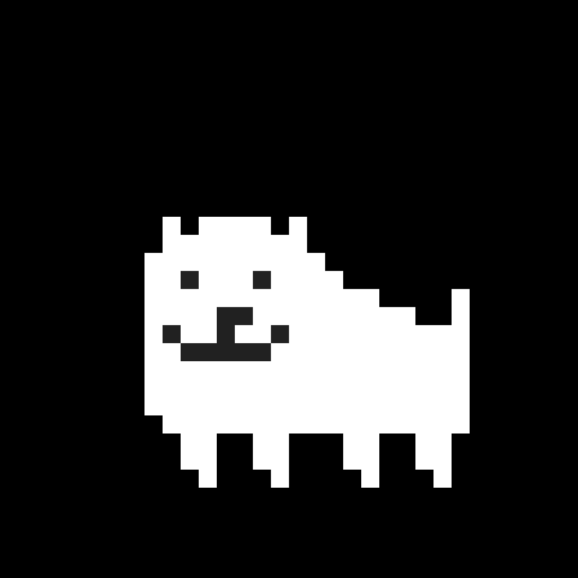 Pixilart - Toby Fox/ Annoying dog by Jawsh