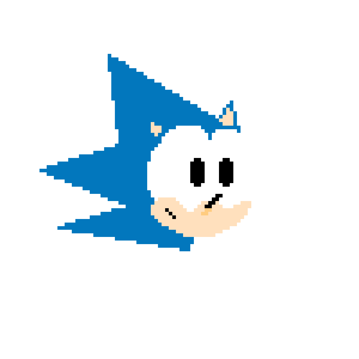 Pixilart - Sonic Speaking by Marshmellow-Boy