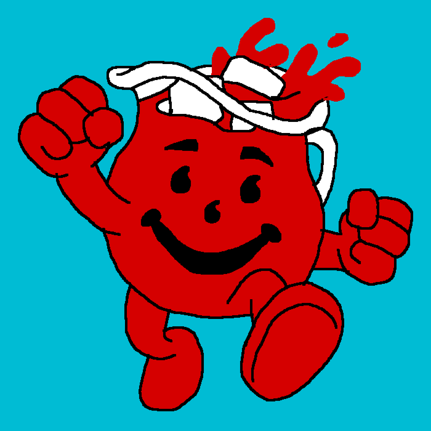 Pixilart - Kool Aid Man by MiraculousFan13