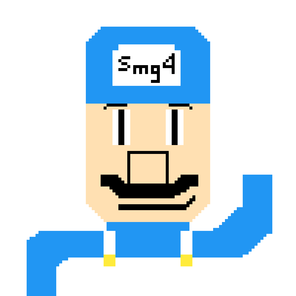 Editing Smg4 - Free online pixel art drawing tool - Pixilart