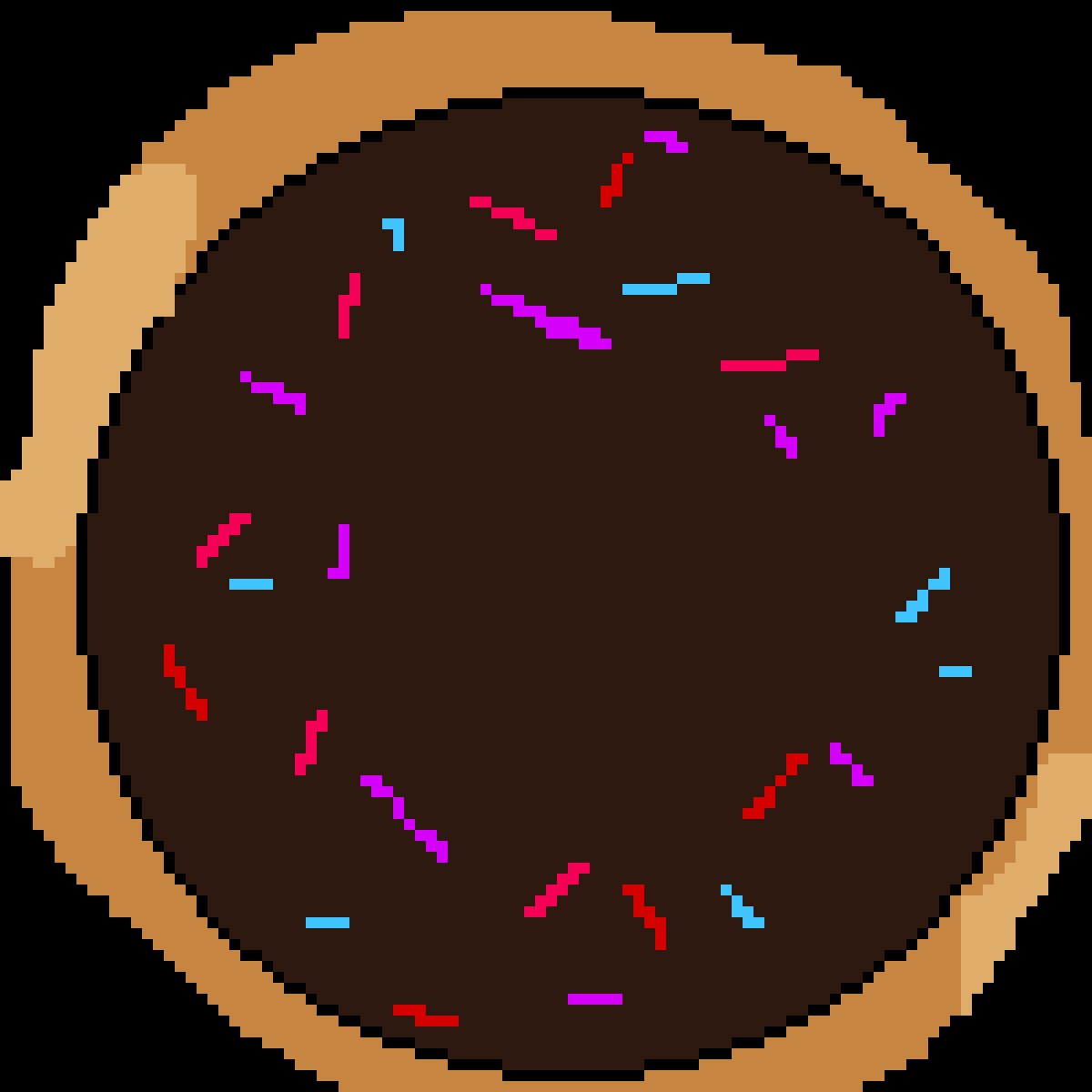 Editing donut - Free online pixel art drawing tool - Pixilart