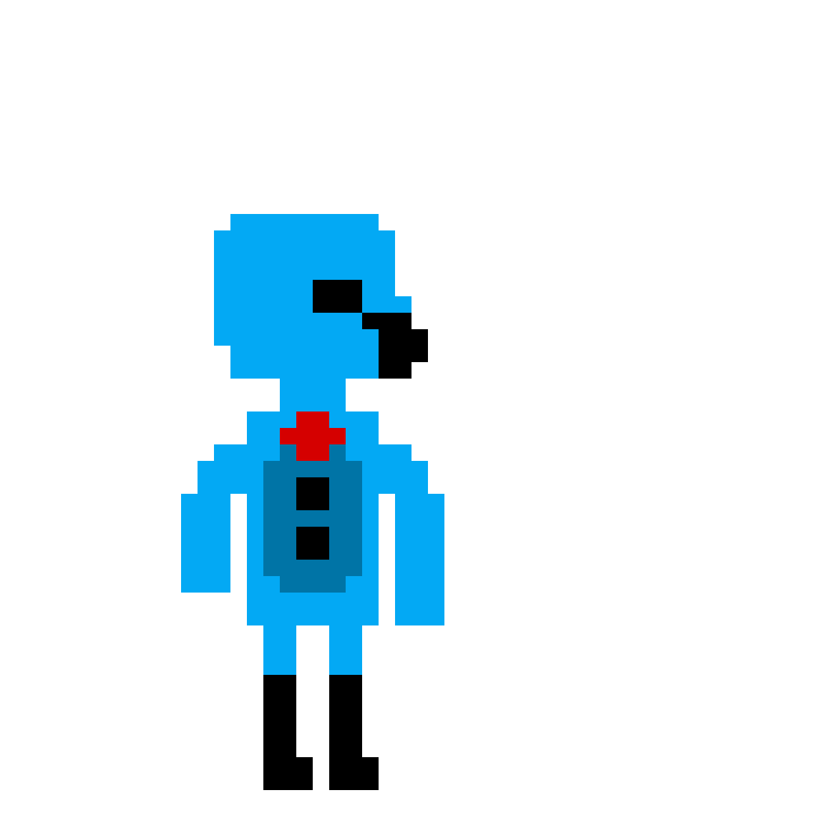 Pixilart - Bluey sprite by ghostlyy