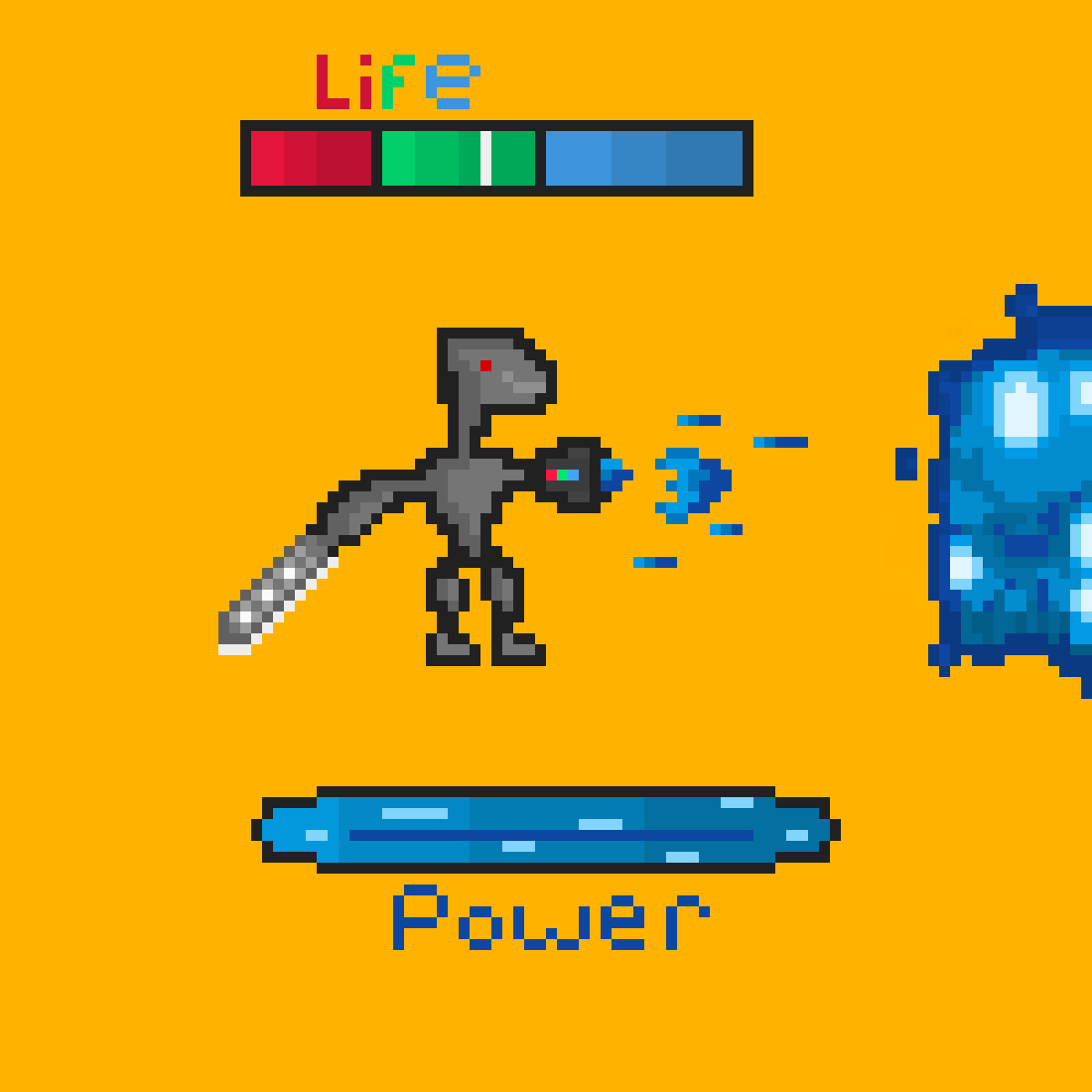 Pixilart - Super explocion robot by pixelmaster0