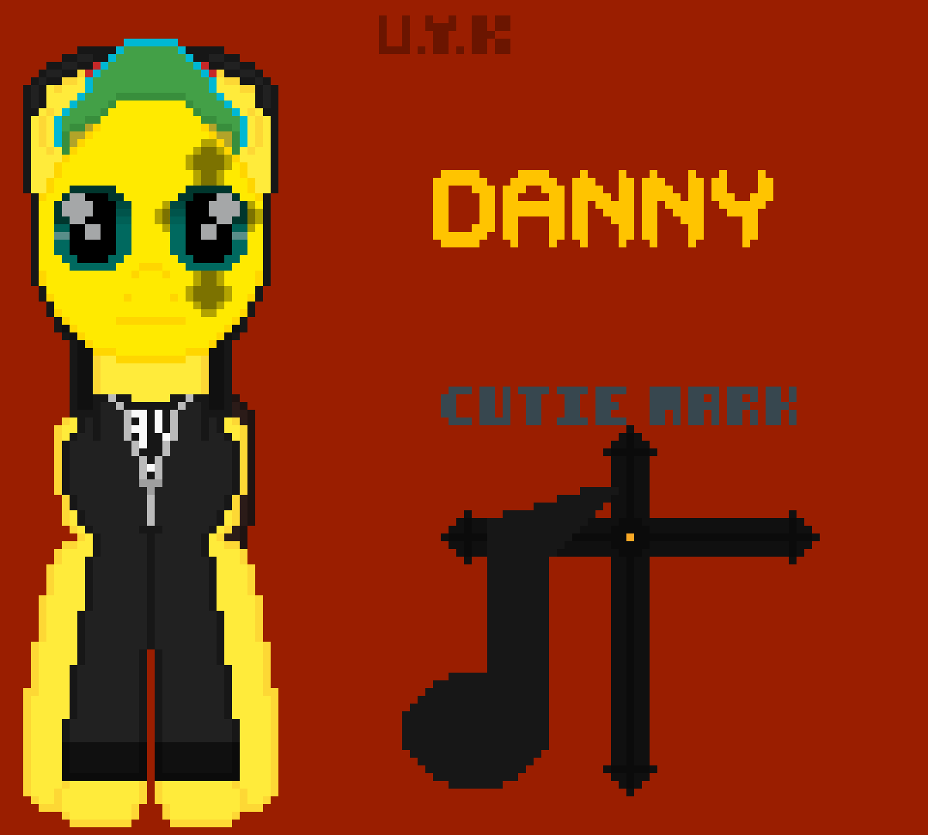 Pixilart - Danny Version MLP by YaKoUv