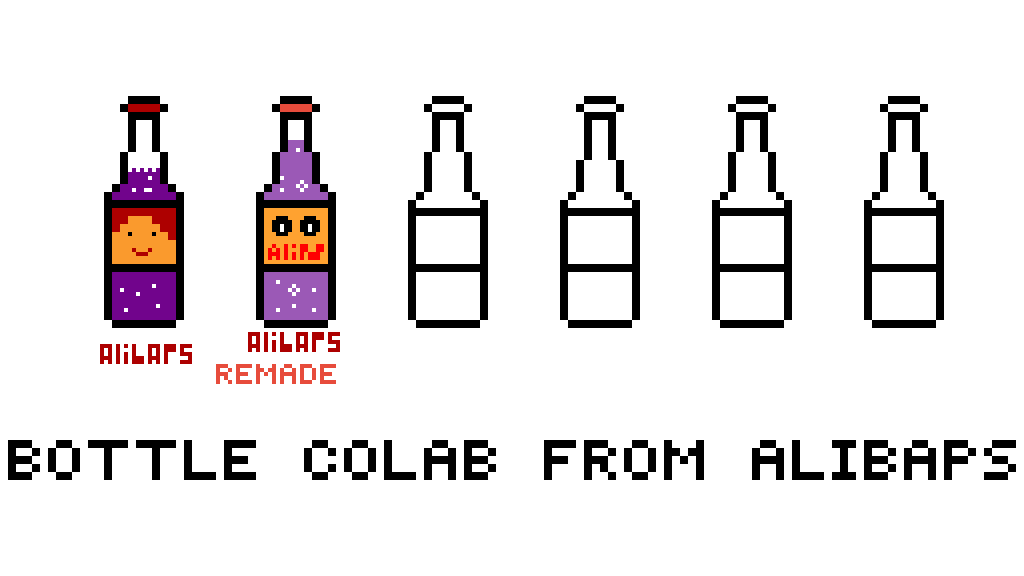 Editing bottle colab - Free online pixel art drawing tool - Pixilart