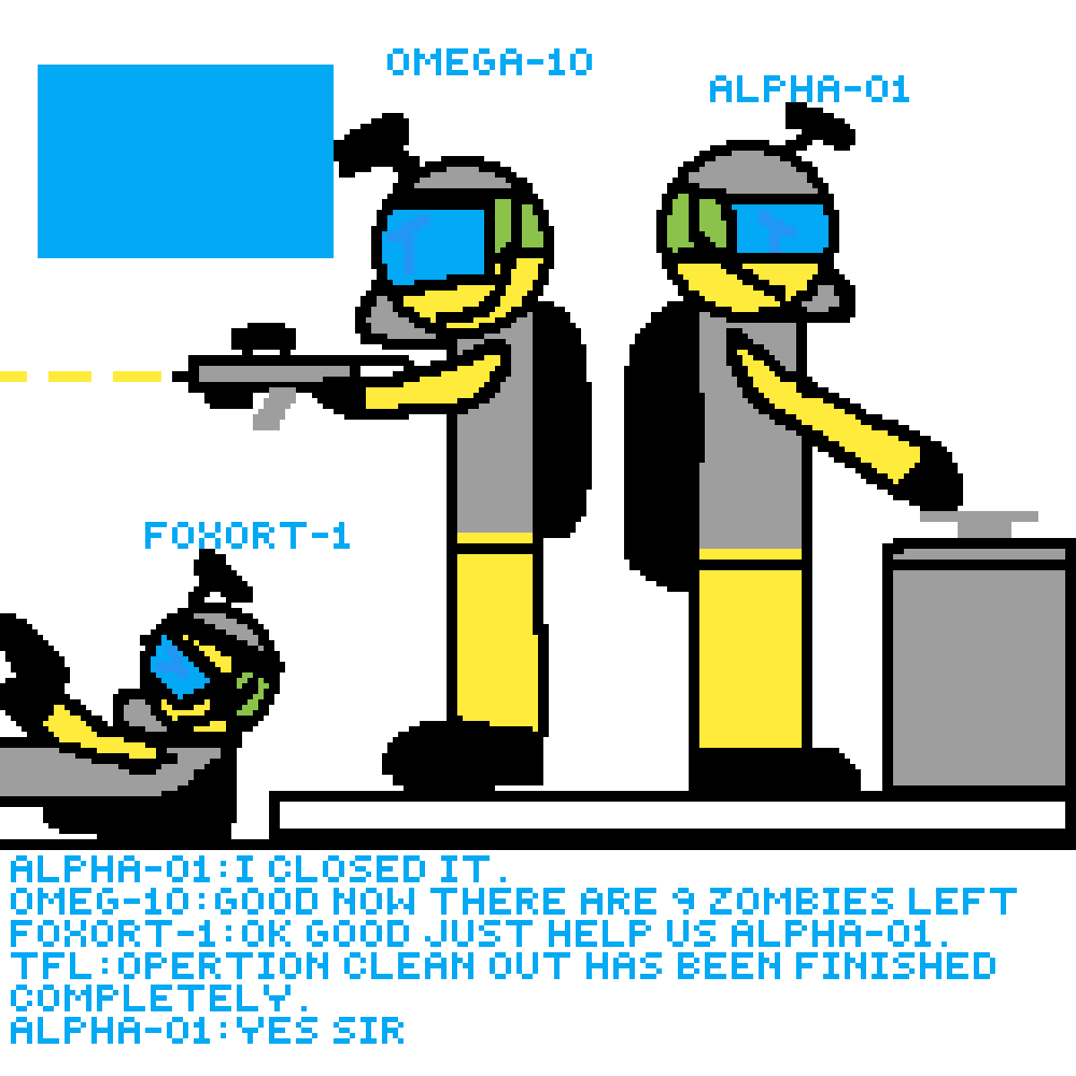 Pixilart - operation clean out part2 by SHOMELANDDIV