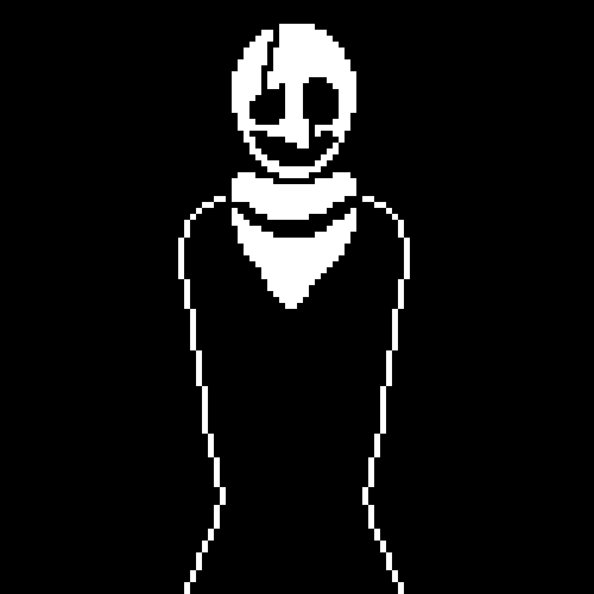 Pixilart - Gaster Reupload by Member-Sans