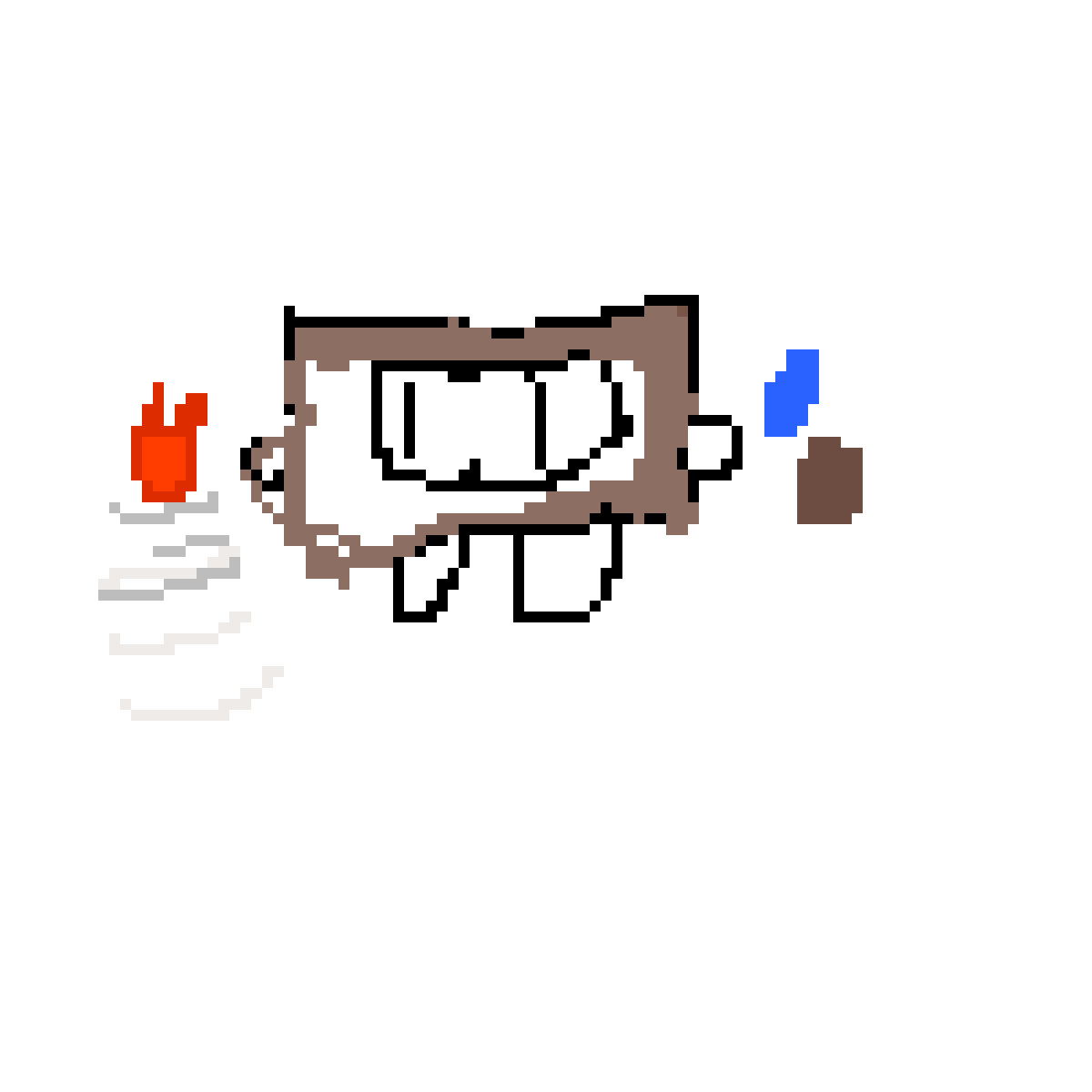 Pixilart - boxy has the elements by Anonymous