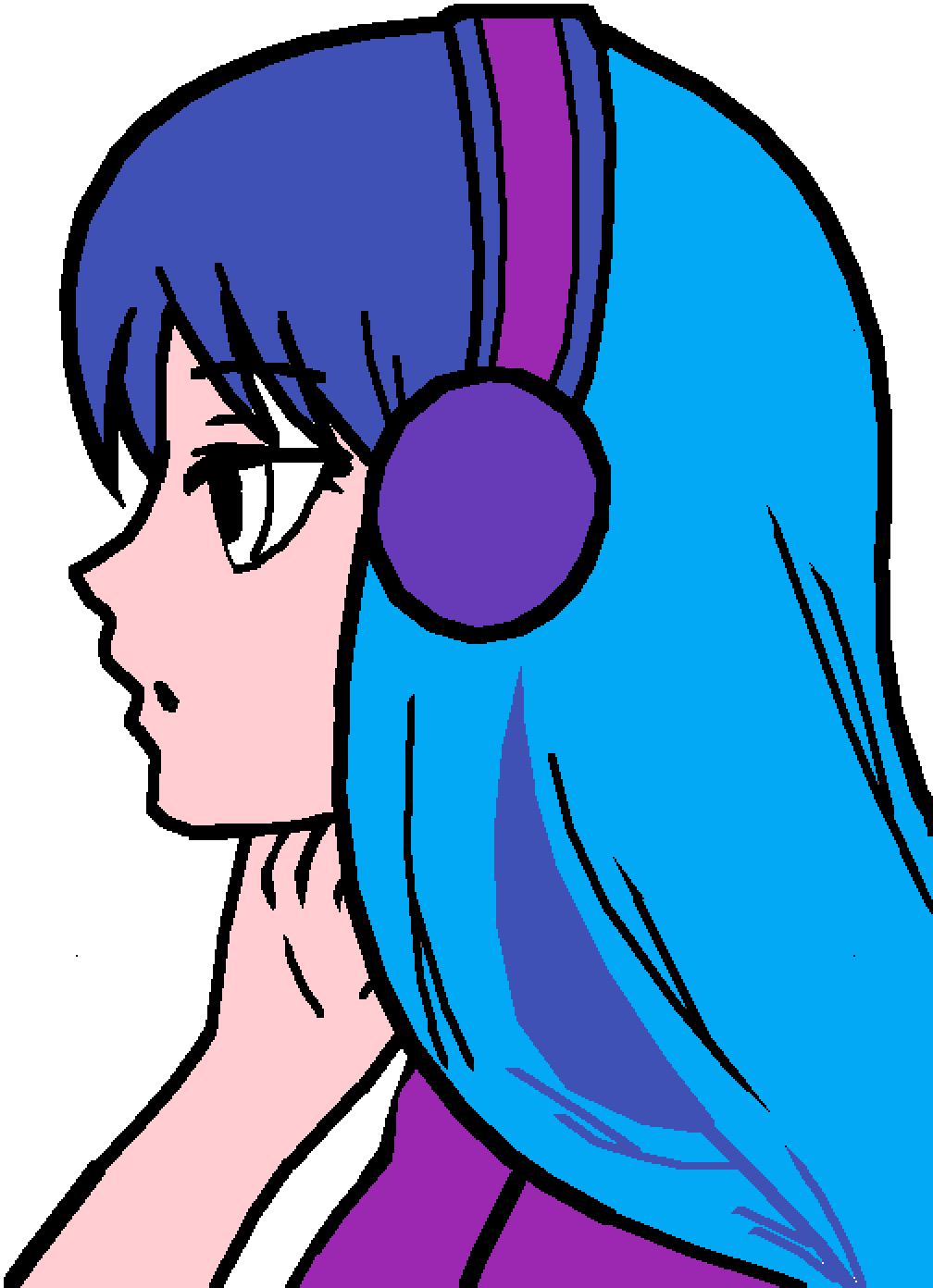 Editing high gir - Free online pixel art drawing tool - Pixilart