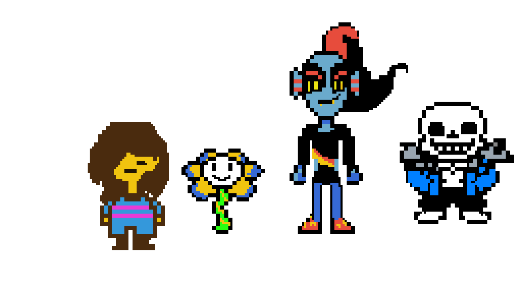 Pixilart - Undertale 1 more normal by actingout