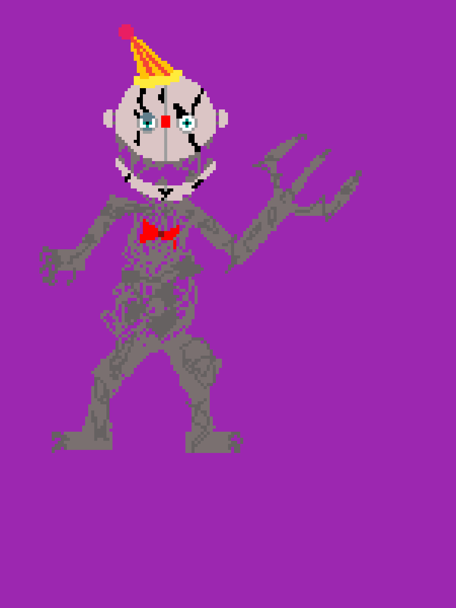 Pixilart - nightmare ennard done by springlock120